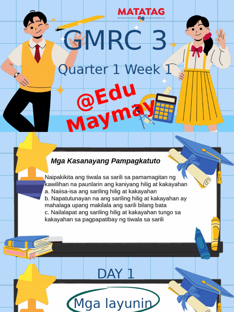 Q1 GMRC PPT Week-1 | PDF
