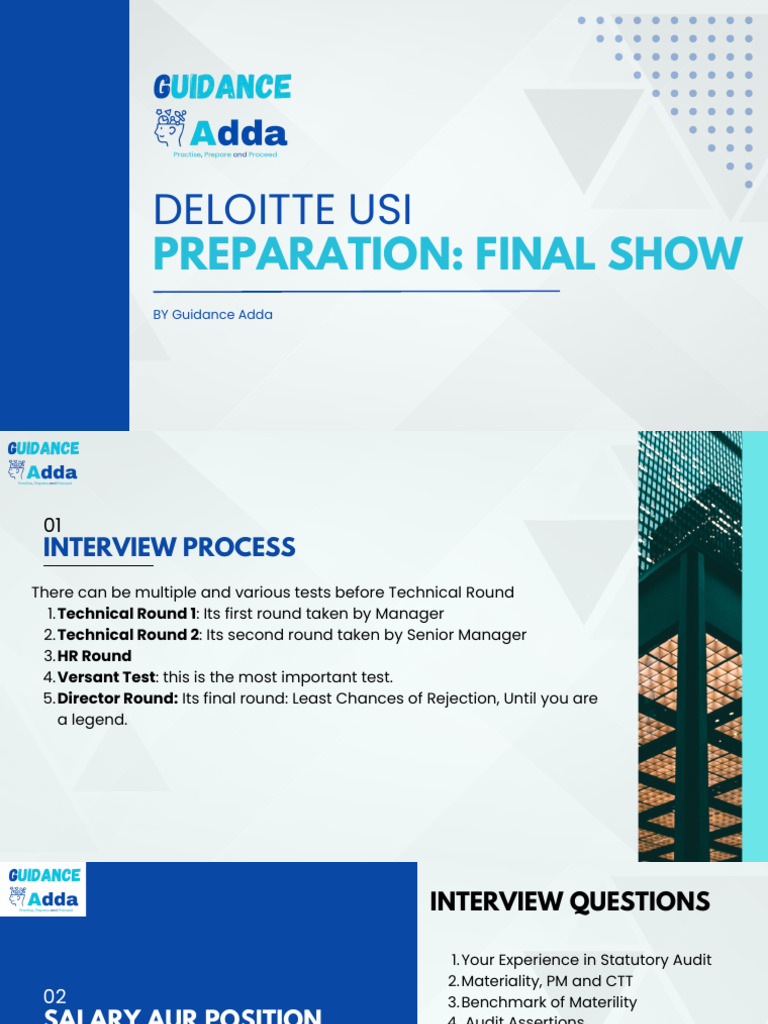 Deloitte USI Presentation | PDF