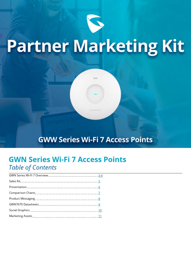 GWN_Series_WiFi7_Access_Points_PMK | PDF | Wi Fi | Ieee 802.11