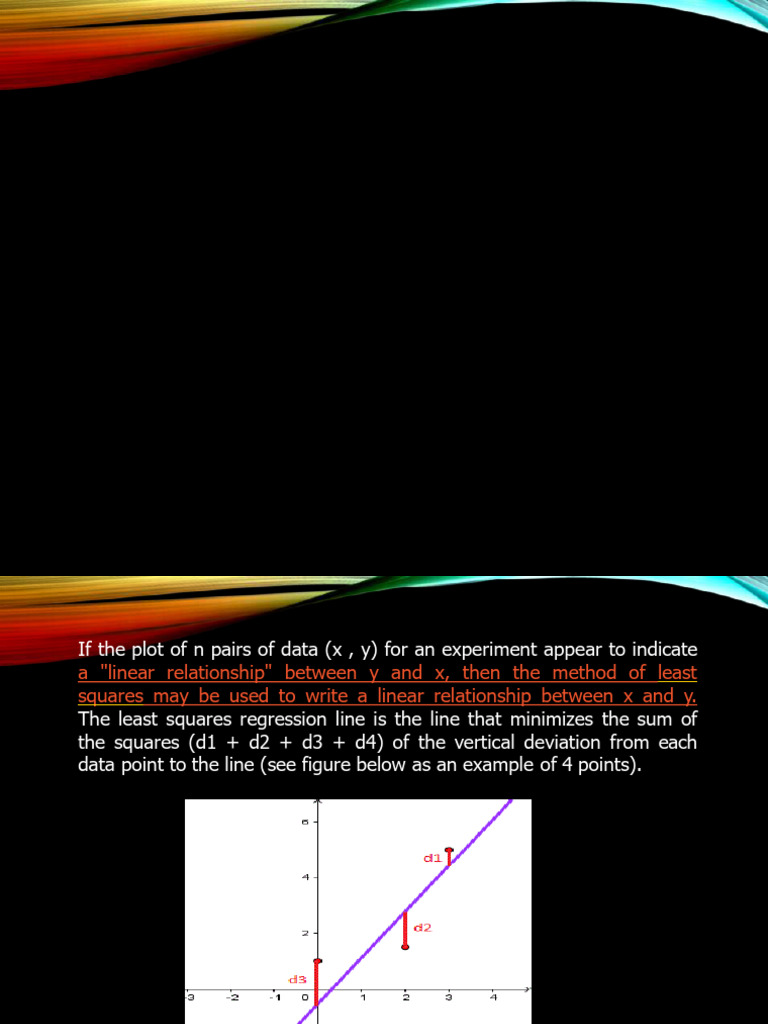 Linear Regression Problems With Solution | PDF | Least Squares | Linear ...