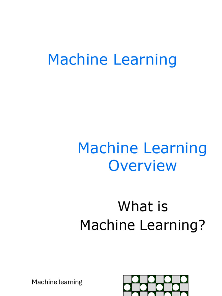 ML UNIT - 1 Part 1 | PDF | Machine Learning | Regression Analysis