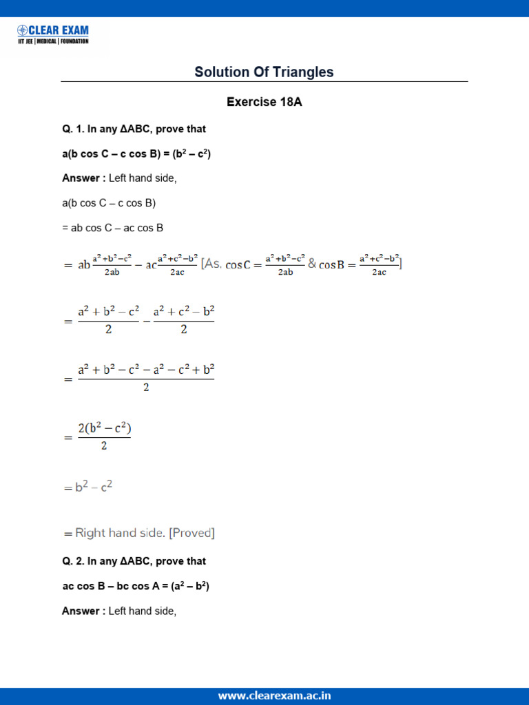 CH 18 | PDF | Triangle | Euclidean Plane Geometry