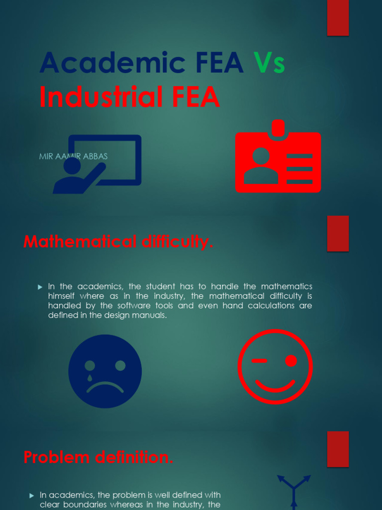 Academic vs Industrial FEA Differences | PDF | Finite Element Method ...