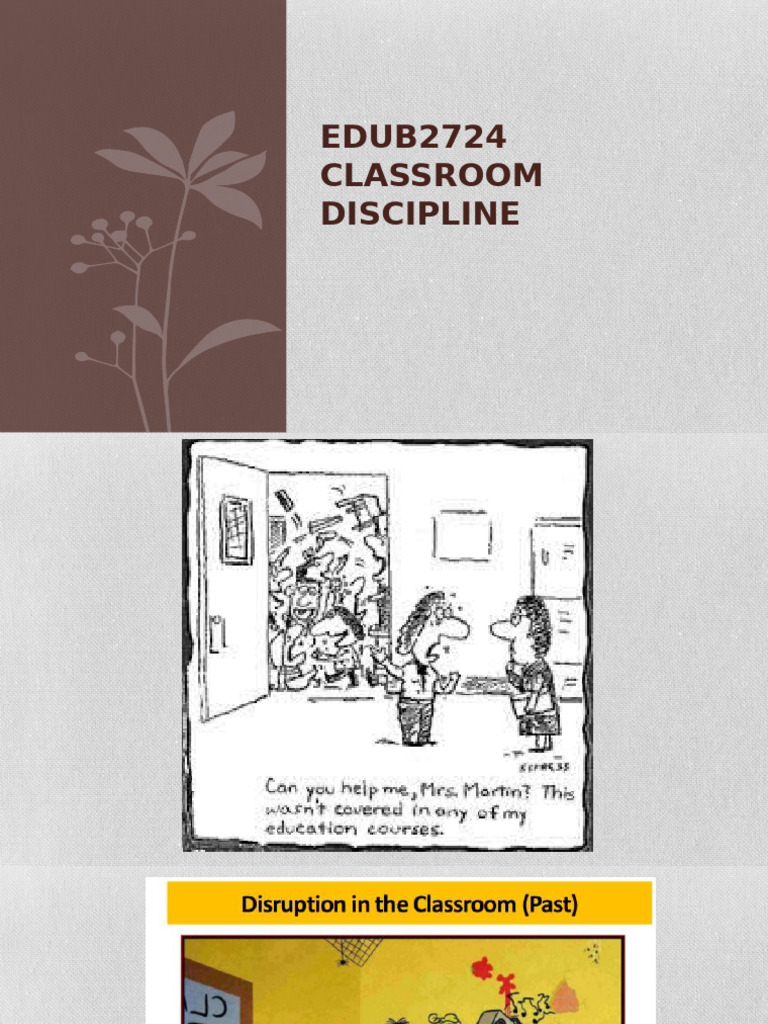 Positive Classroom Discipline Strategies | PDF | Learning | Classroom ...
