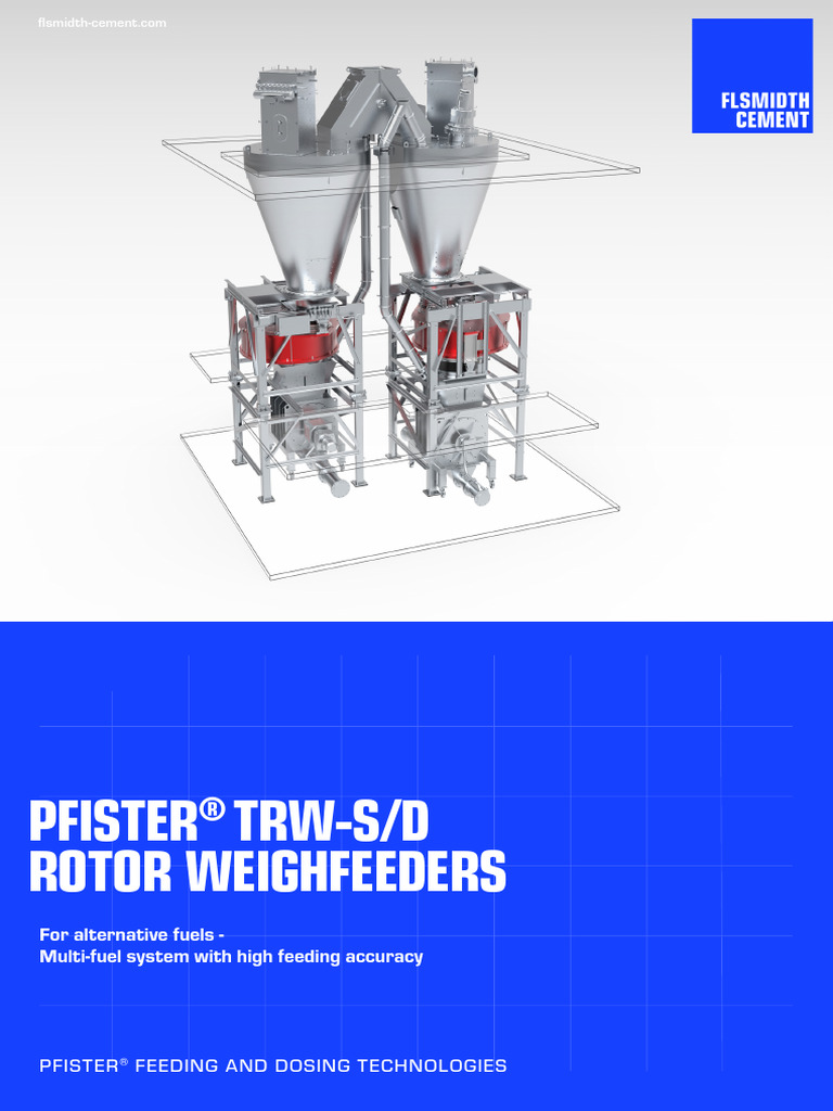 Pfister TRW-SD Rotor Weighfeeder Brochure | PDF