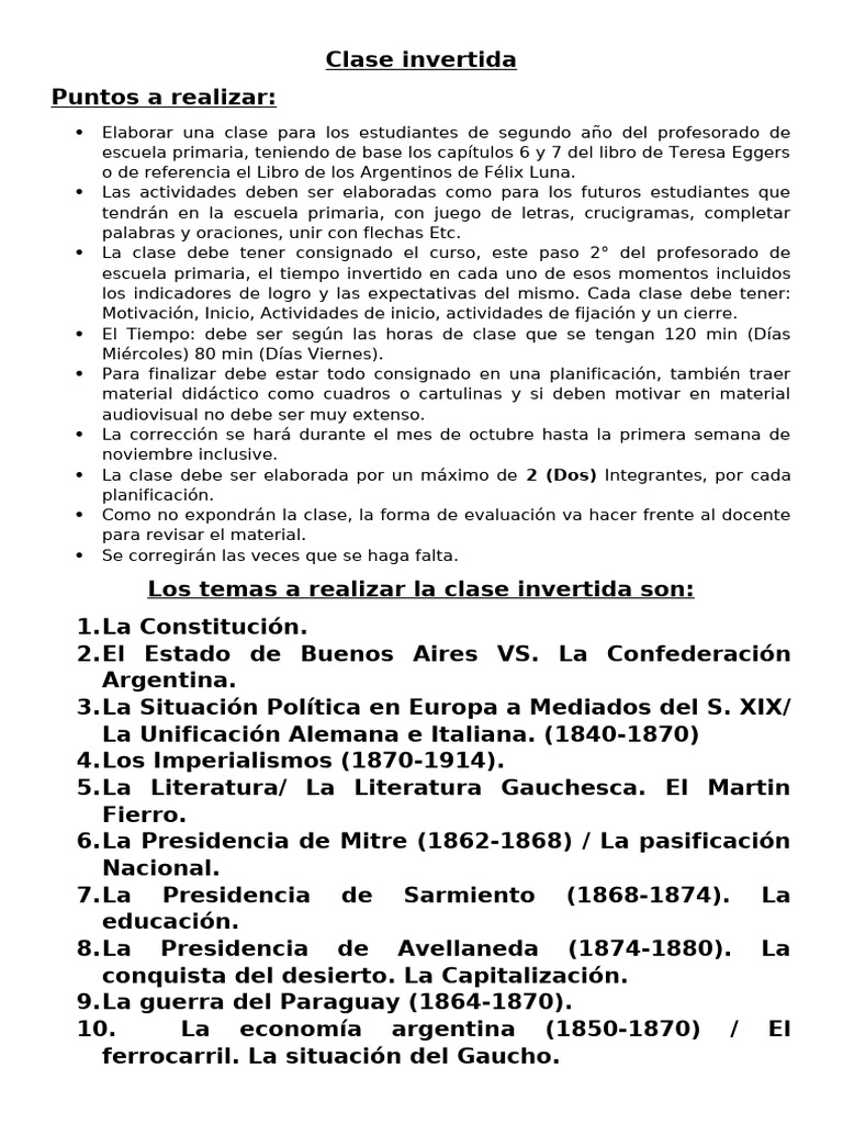 Modelo de Clase Invertida | PDF