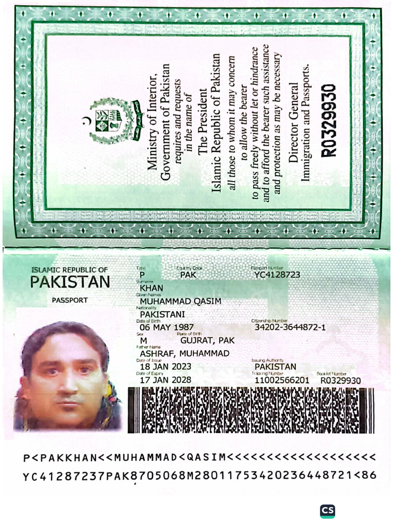 Qasim Khan's Documents Romania | PDF
