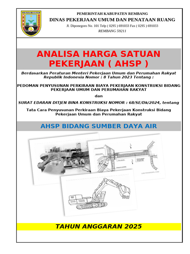 Ahsp_2025_sda Fix Alat Berat | PDF