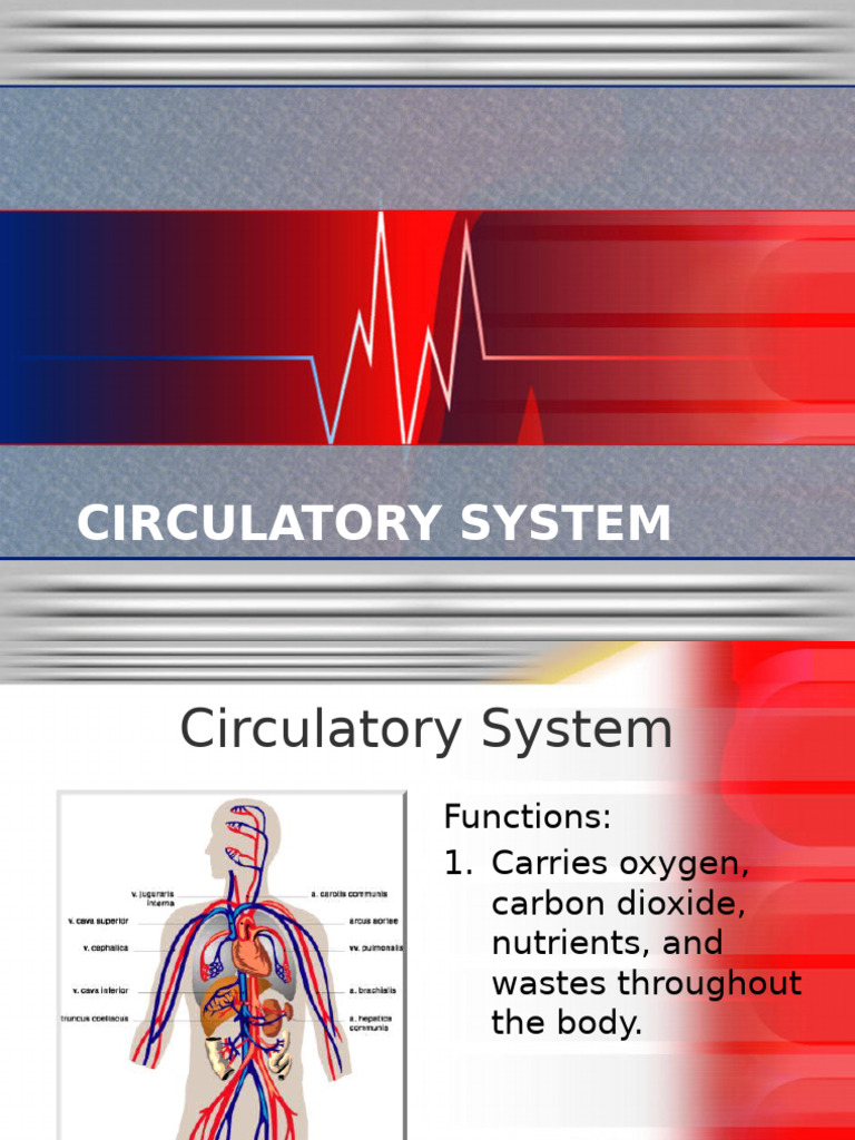 SC_G5 - Circulatory System_SWAYAM | PDF