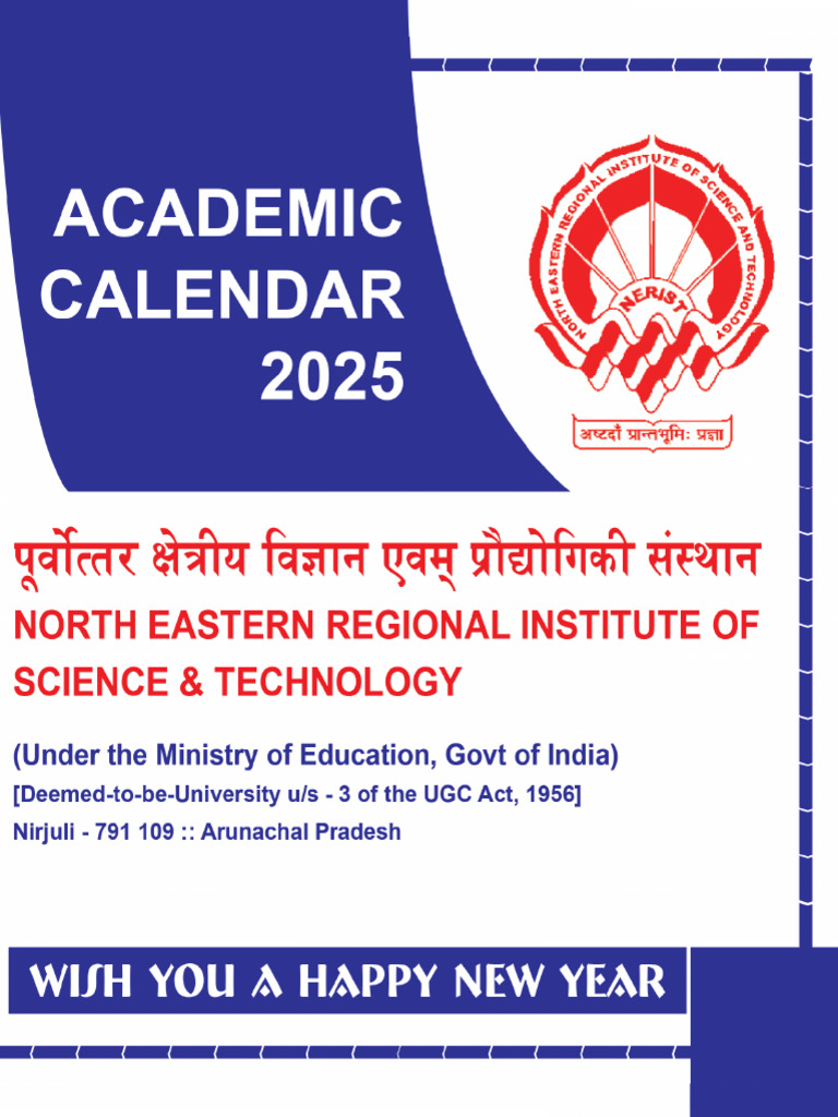 Academic-Calendar 2025 Institute-Website | PDF