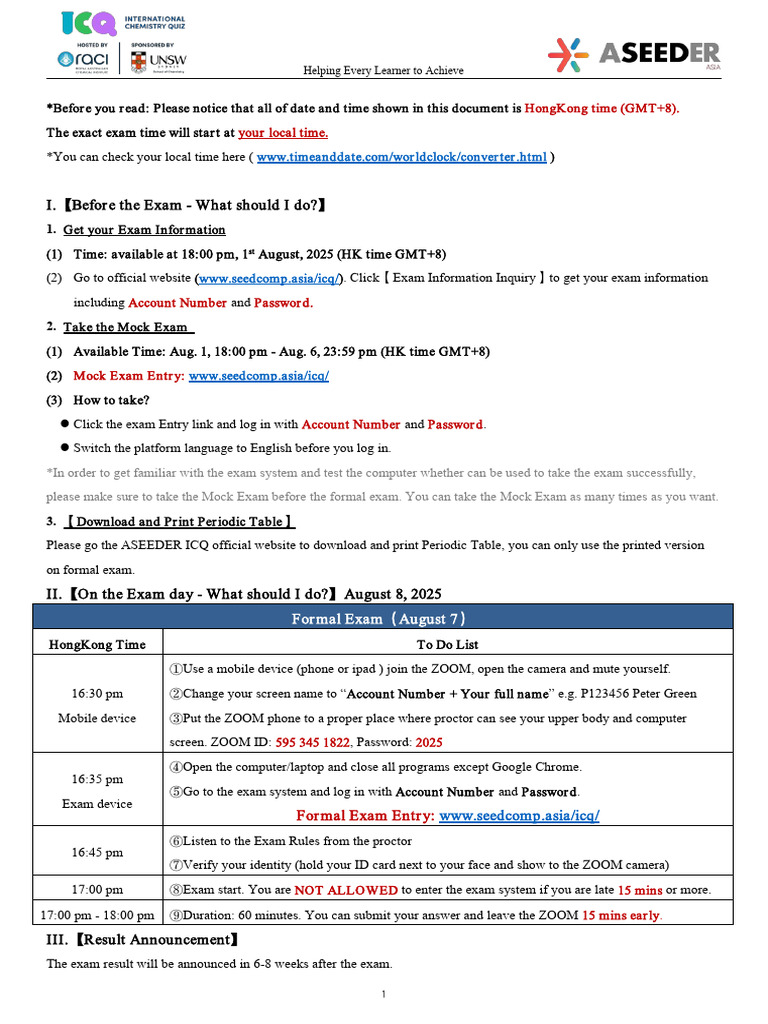 ICQ 2025 Exam Preparation Guide | PDF | Computing