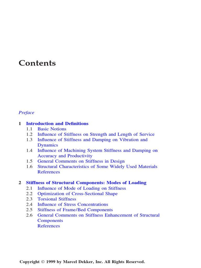 Stiffnes and Damping in Mechanical Design Part7 | PDF