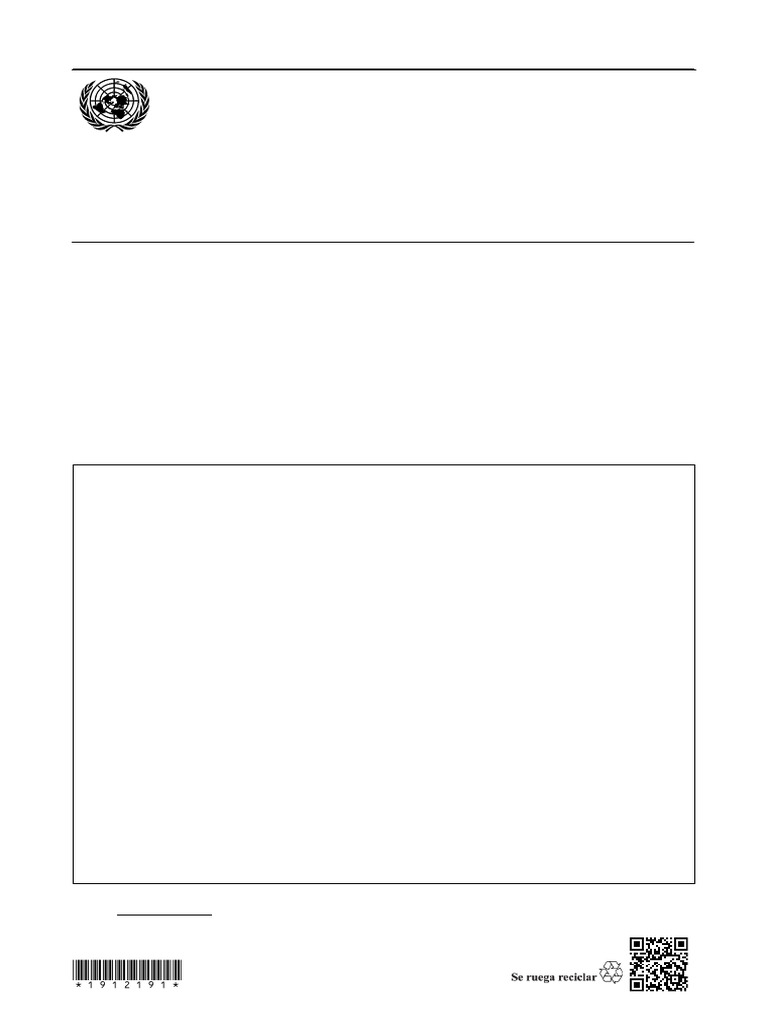 Informe Del Relator Especial Sobre La Extrema Pobreza y Los Derechos Humanos | PDF | Cambio ...