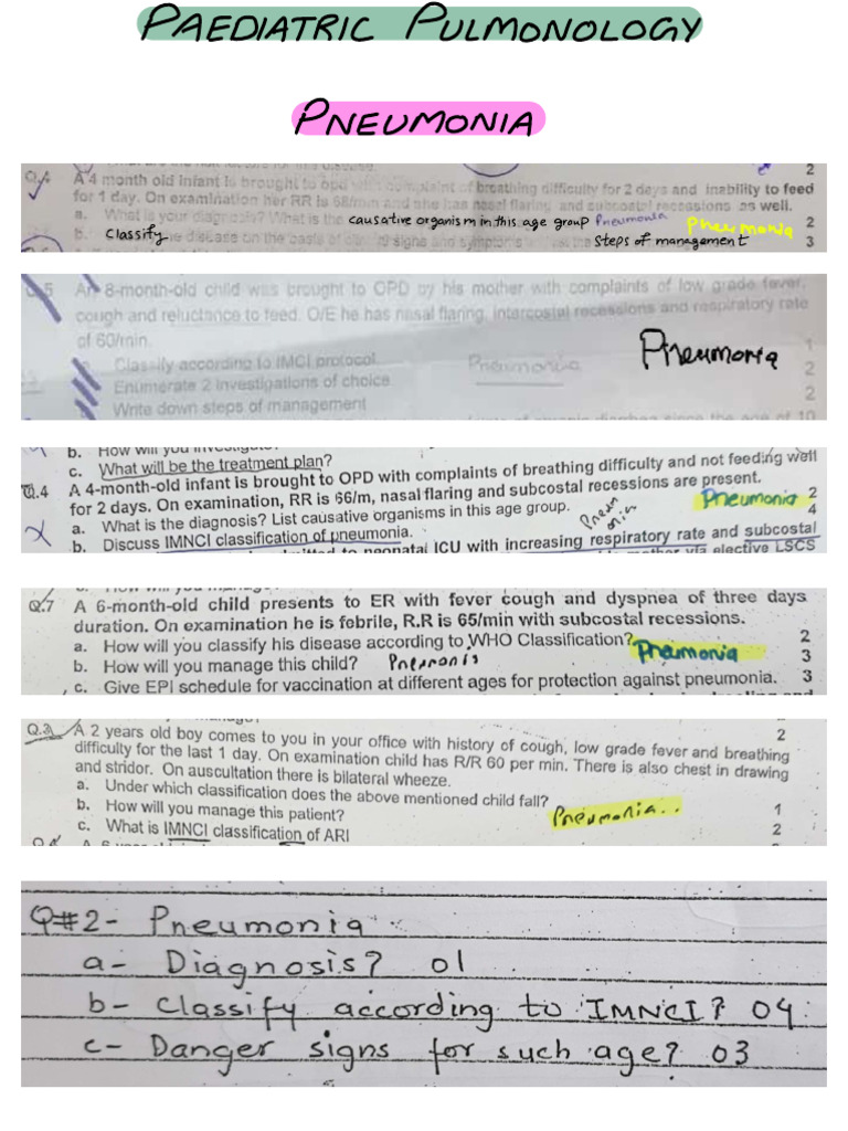 Paeds Repiratory | PDF