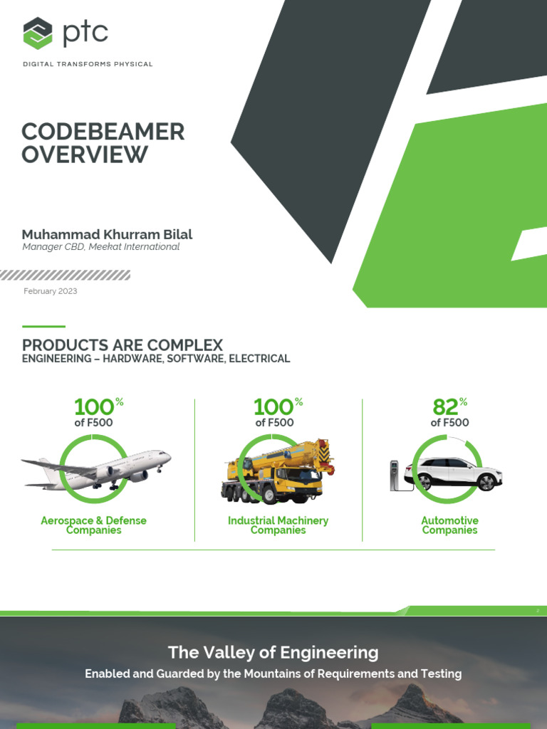 Codebeamer Presentation | PDF | Product Lifecycle | Engineering