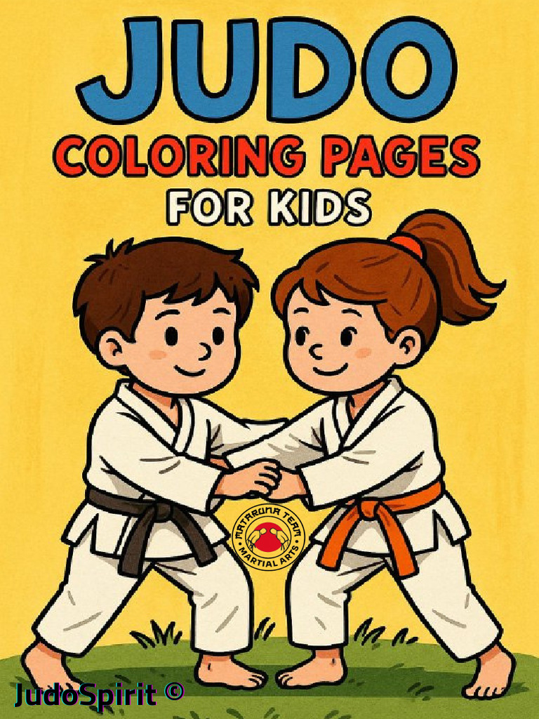 Judo Coloring Pages - Mataruna Team | PDF | Mixed Martial Arts Styles | Gendai Budo