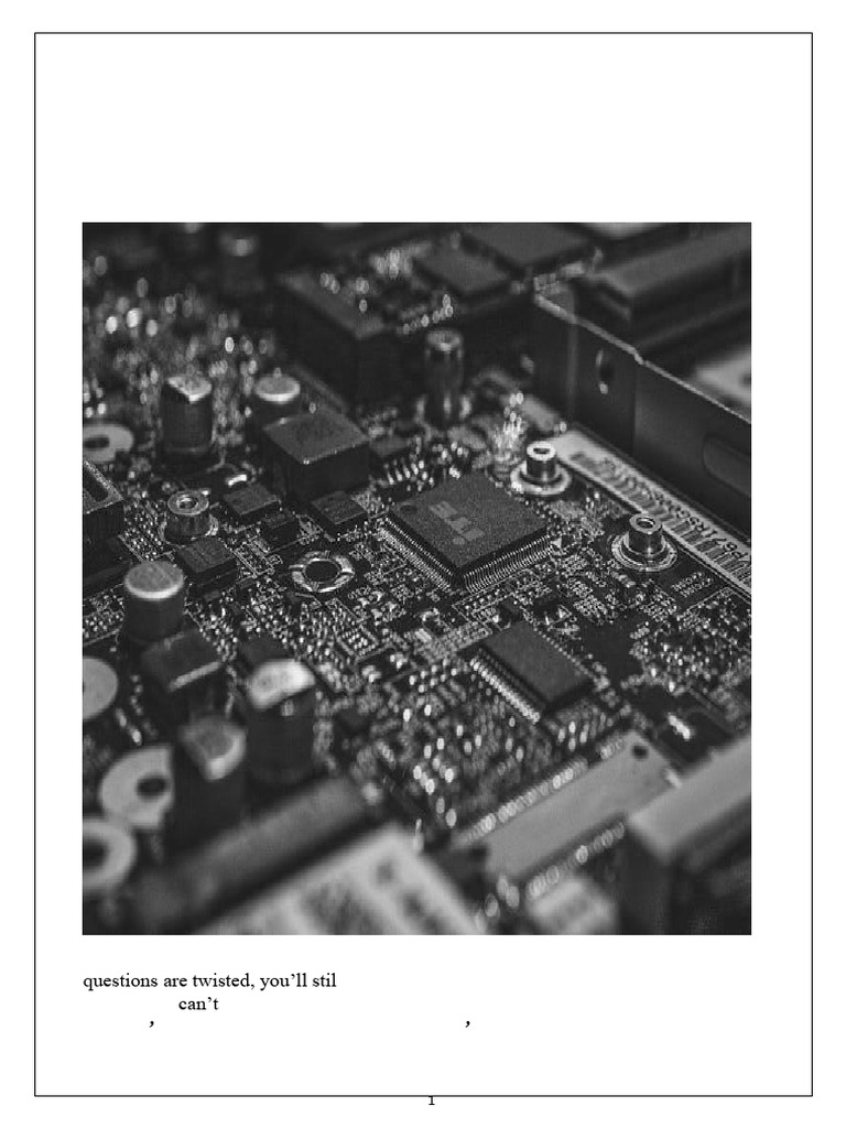 Computer Architecture and Organisation Summary (Ift212) | PDF | Central ...