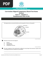Class 9 Case Study Questions | PDF | Tissue (Biology) | Epithelium