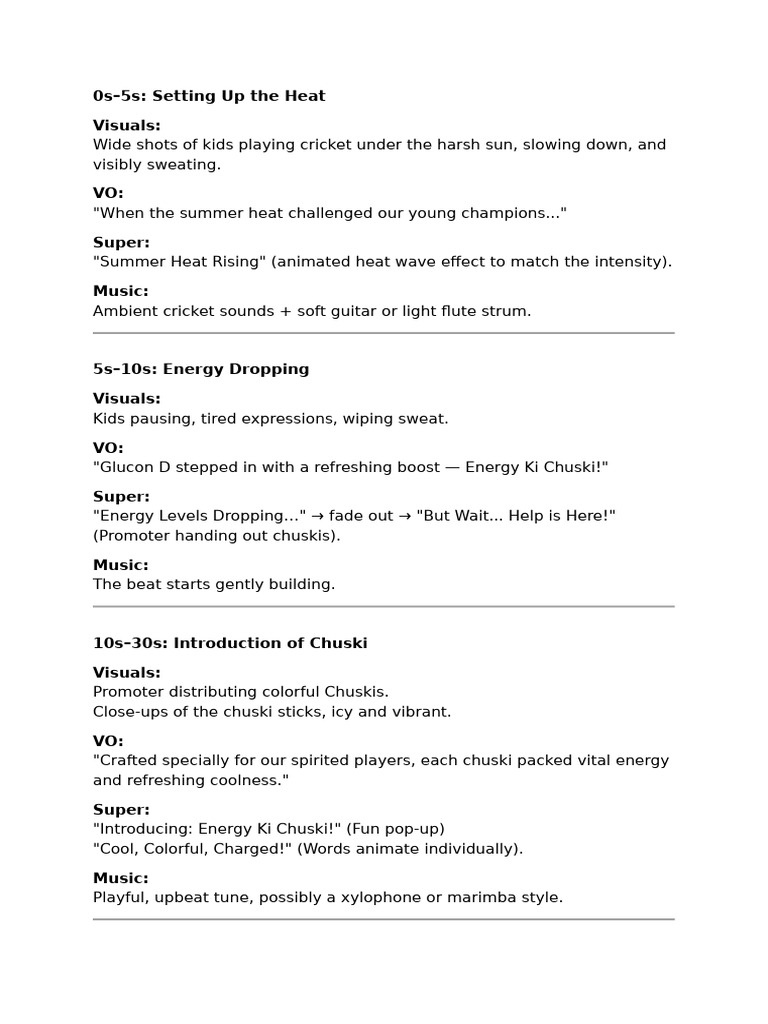 Revised AV Script With Results | PDF