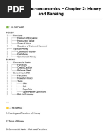 Money and Banking Economics Project Class12 | PDF
