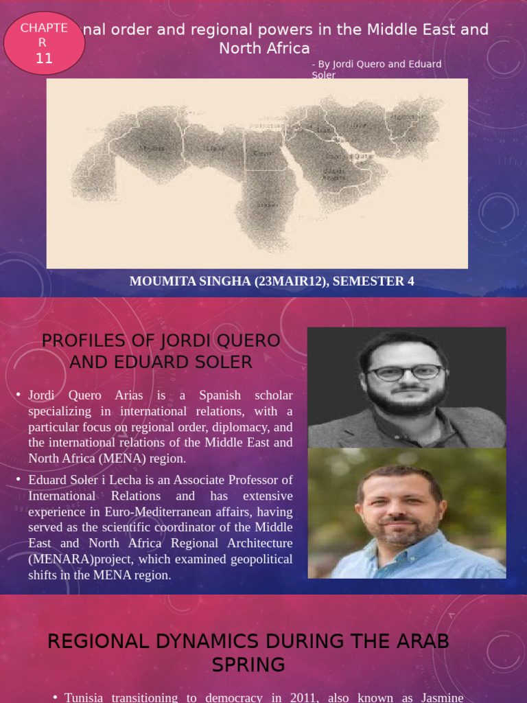 MENA Regional Order Post-Arab Spring | PDF | Gulf Cooperation Council ...