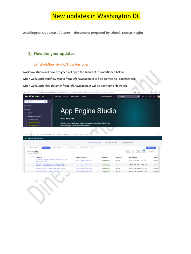 Washington DC Release Updates Overview | PDF | Computer Programming ...