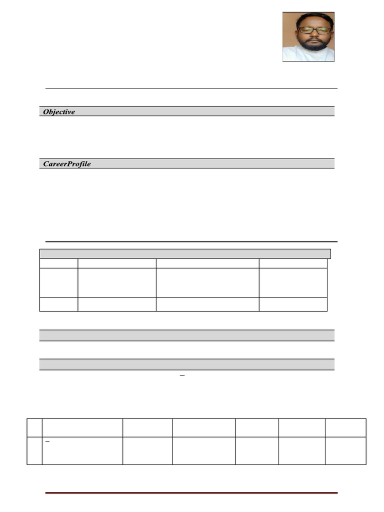 Amrit Lal Majumdar CV - 2025 | PDF