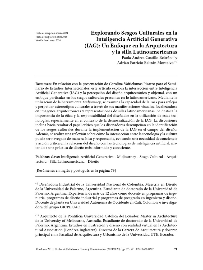 IAG y SESGO | PDF | Inteligencia artificial | Inteligencia (IA) y semántica