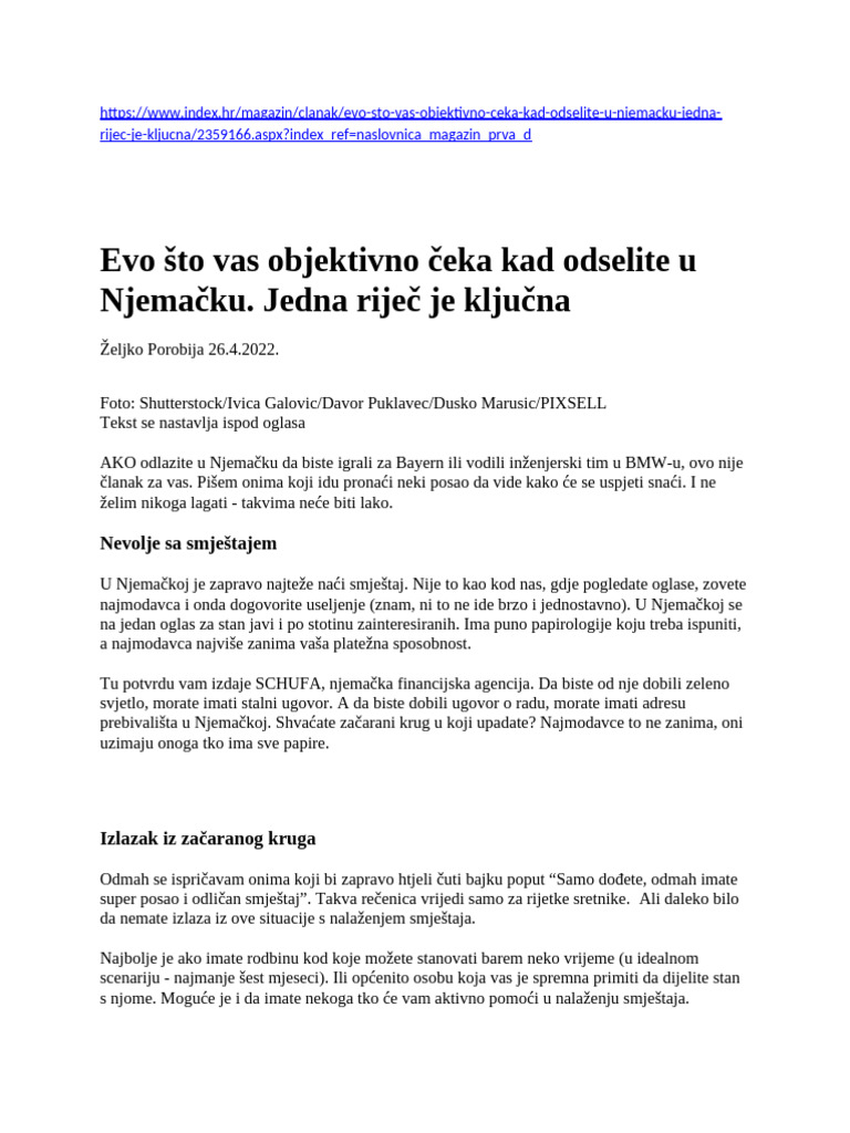 Realnost Njemacka | PDF