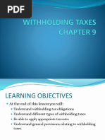 Types of Payment and Withholding Tax (WHT) Rates | PDF | Public Finance ...