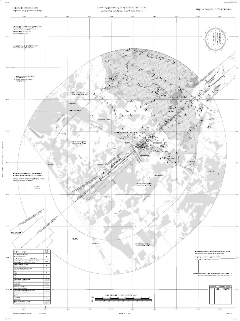 Aerodrome Obstacle Chart - Type B Icao | PDF