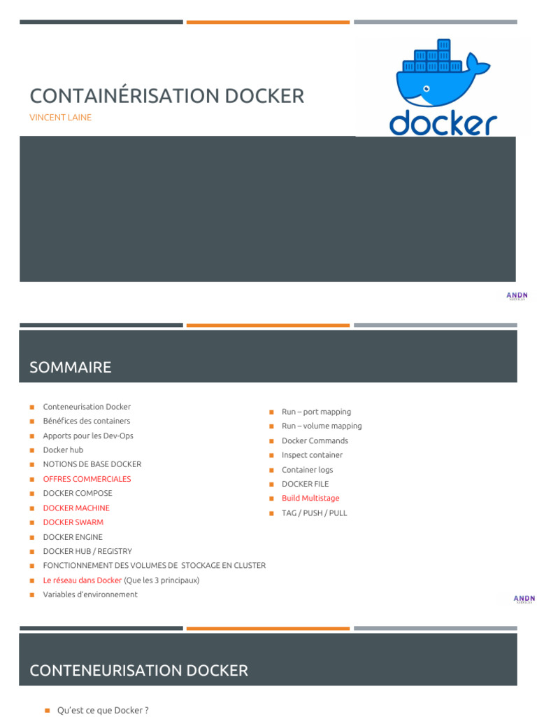 Introduction à la Conteneurisation Docker | PDF | Machine virtuelle ...