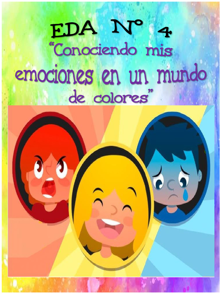 Conociendo mis emociones en colores | PDF | Las emociones | Aprendizaje