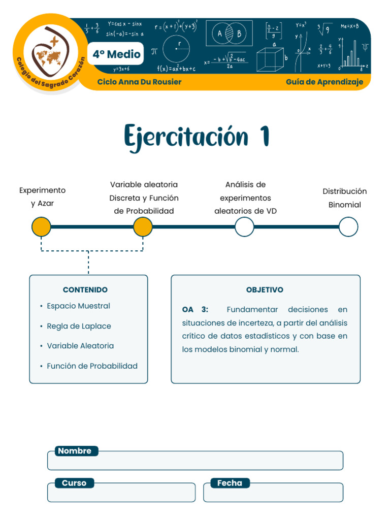 Ejercitación - 1 - Probabilidad y Estdistica | PDF