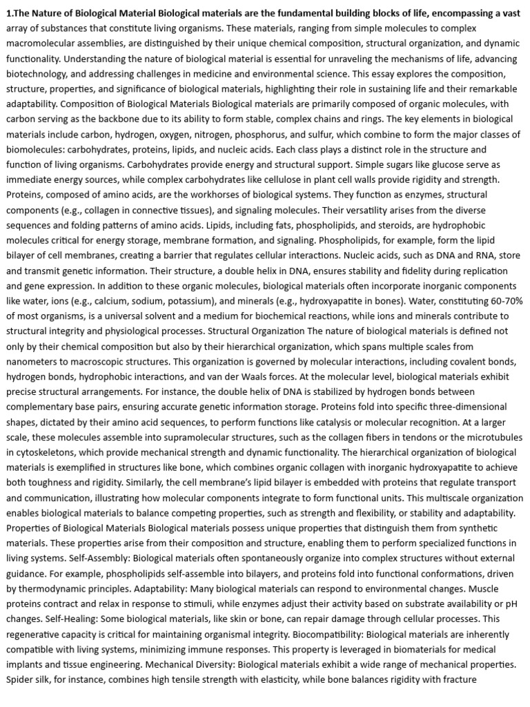 Paper 1 Micro BSC 1st Yr | PDF | Rna | Enzyme