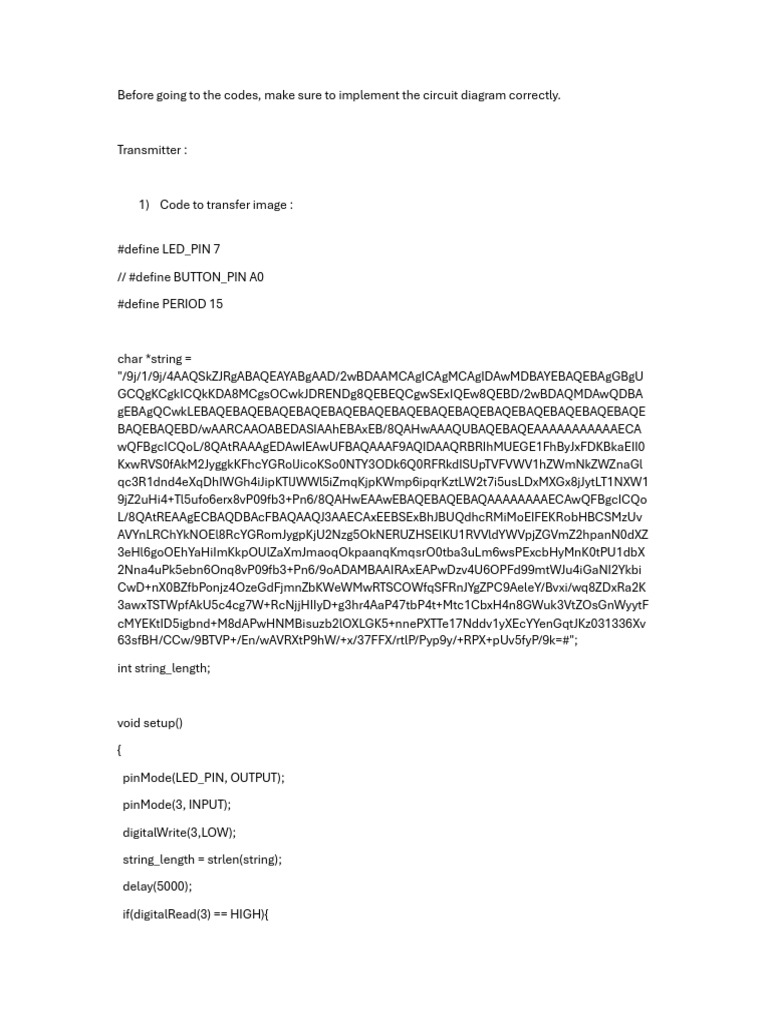 Lifi Code Procedure Ckt | PDF | Computer Data | Software Engineering