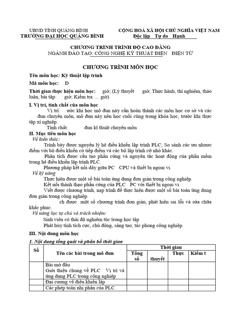 CTCT - Lap Trinh PLC | PDF