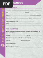 Checklist (PTFS) | PDF | Air Traffic Control | Transponder (Aeronautics)
