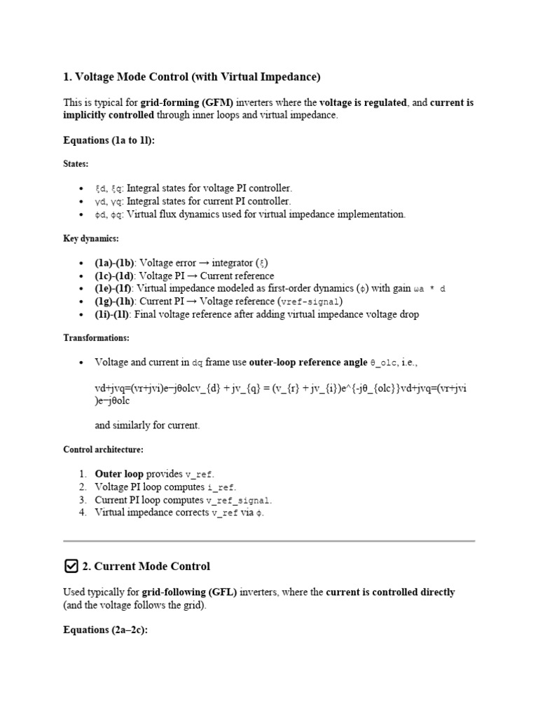 VSM Vim Control | PDF | Electrical Impedance | Electricity