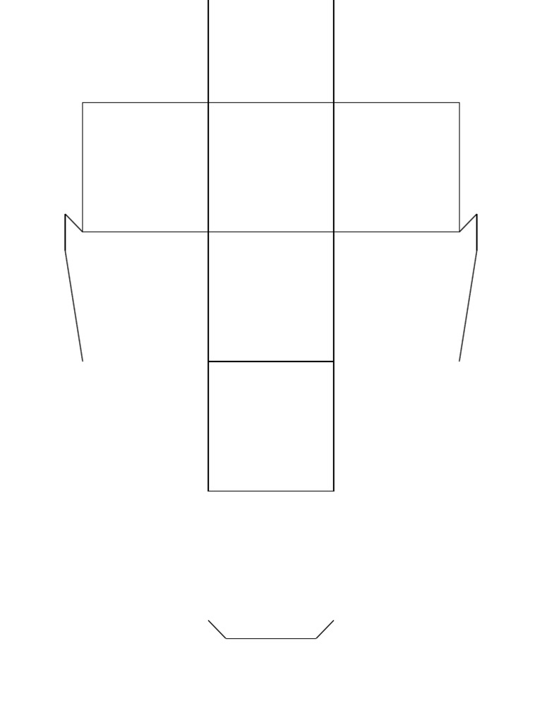 Plantilla Cubo 5cm | PDF