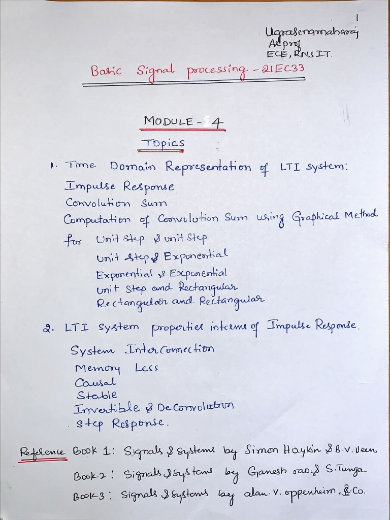 Module 4 Lecture Notes | PDF