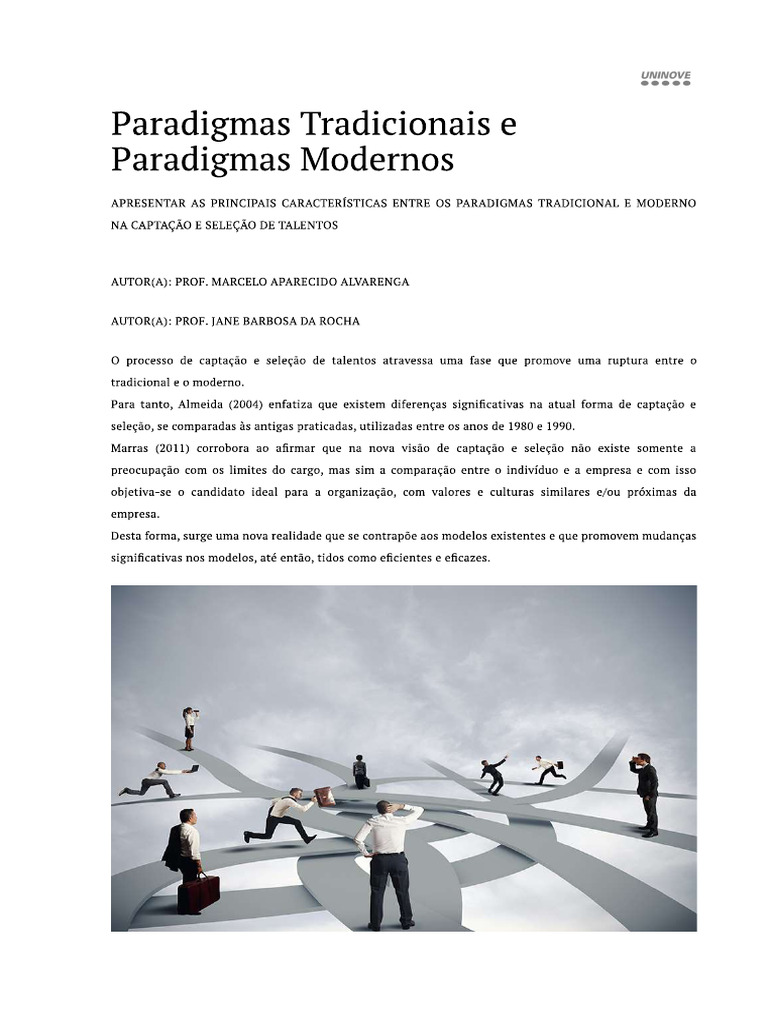 Paradigmas Tradicionais | PDF