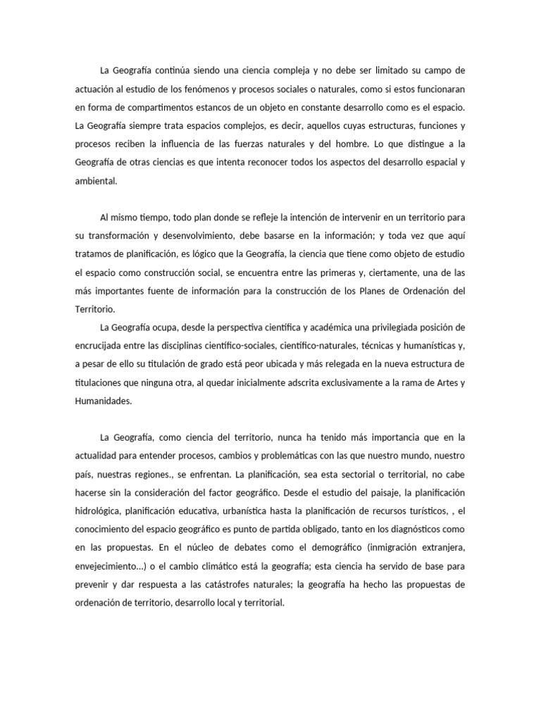 La Geohistoria como Ciencia Diagnóstica | PDF | Geografía | Conocimiento