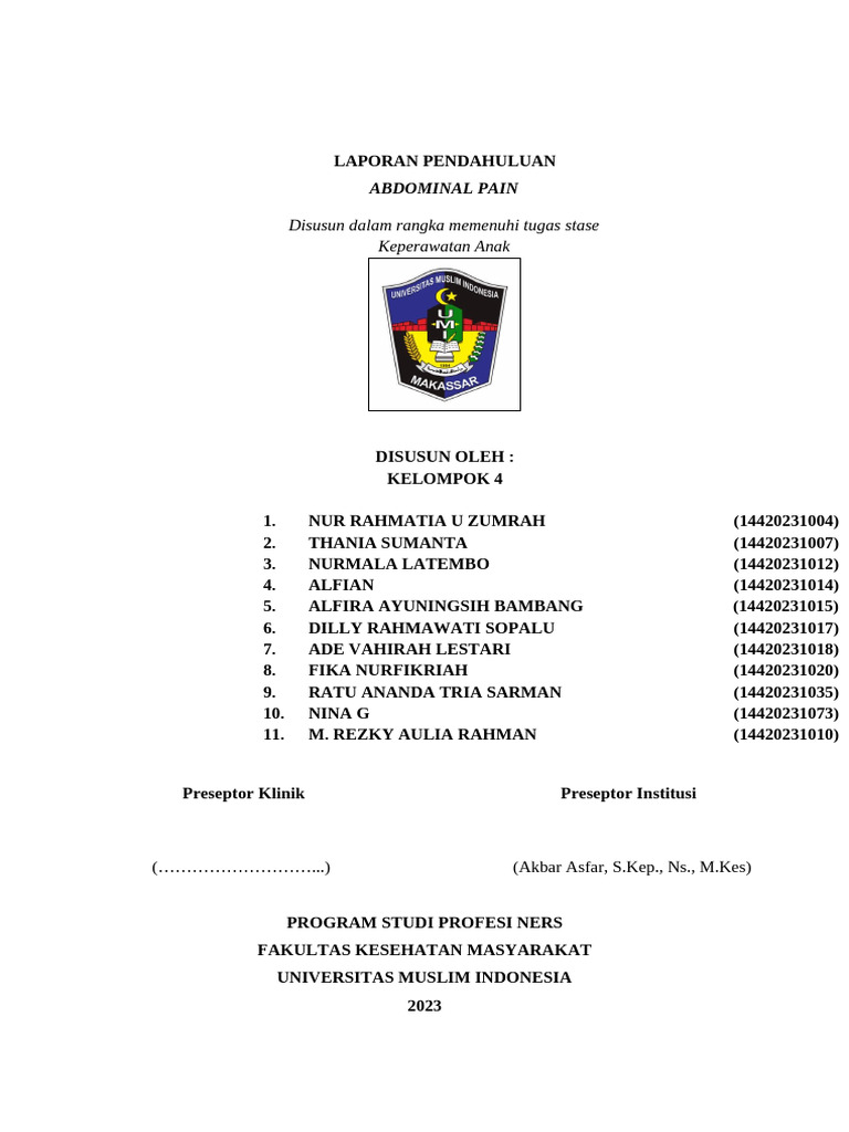 693939029 LP Abdominal Pain Seminar | PDF