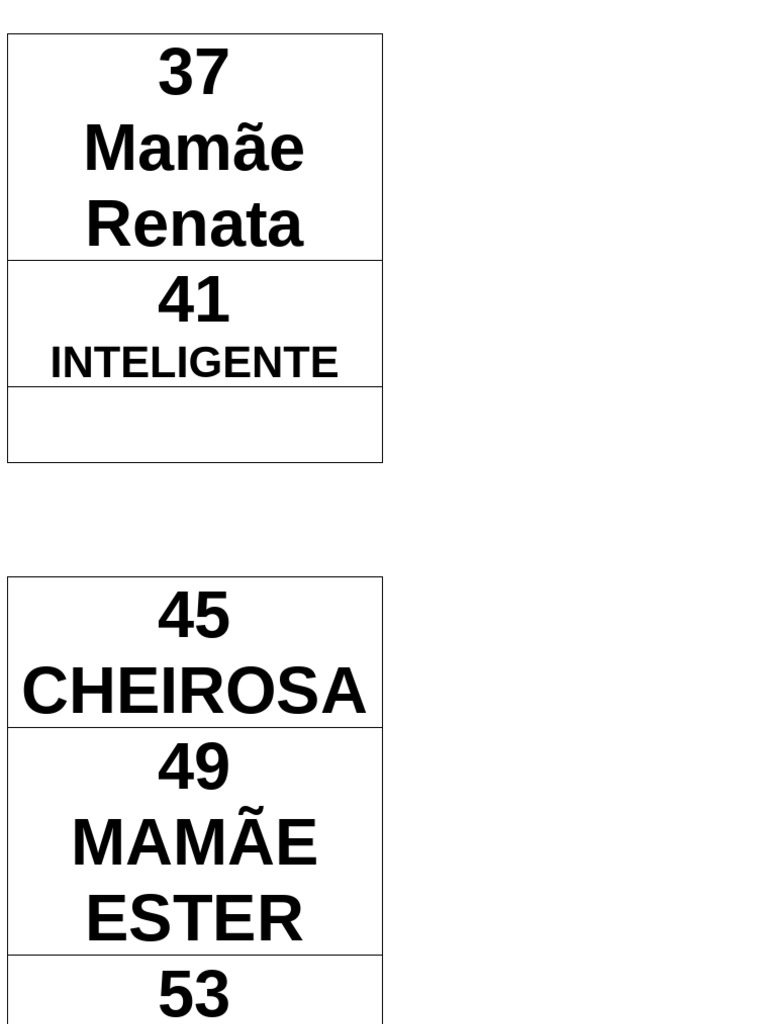 Bingo 01 | PDF