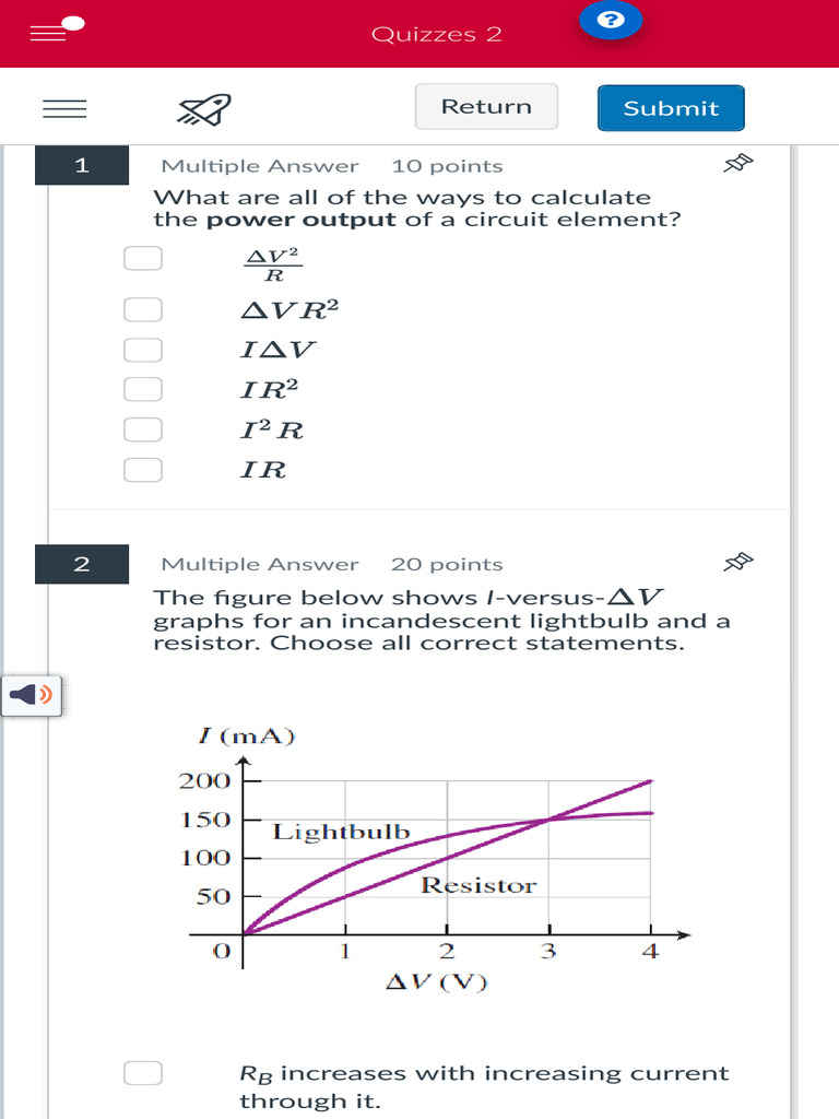 Power Output Calculations in Circuits | PDF
