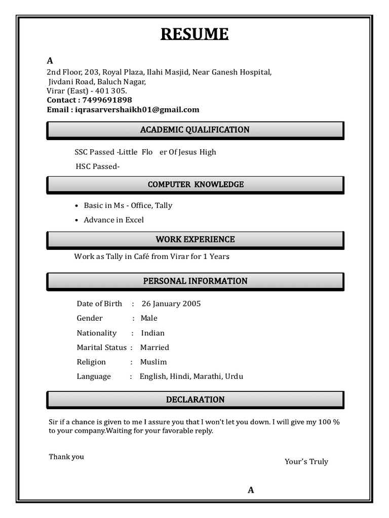 Altaf Mehmood Shaikh_Cv | PDF