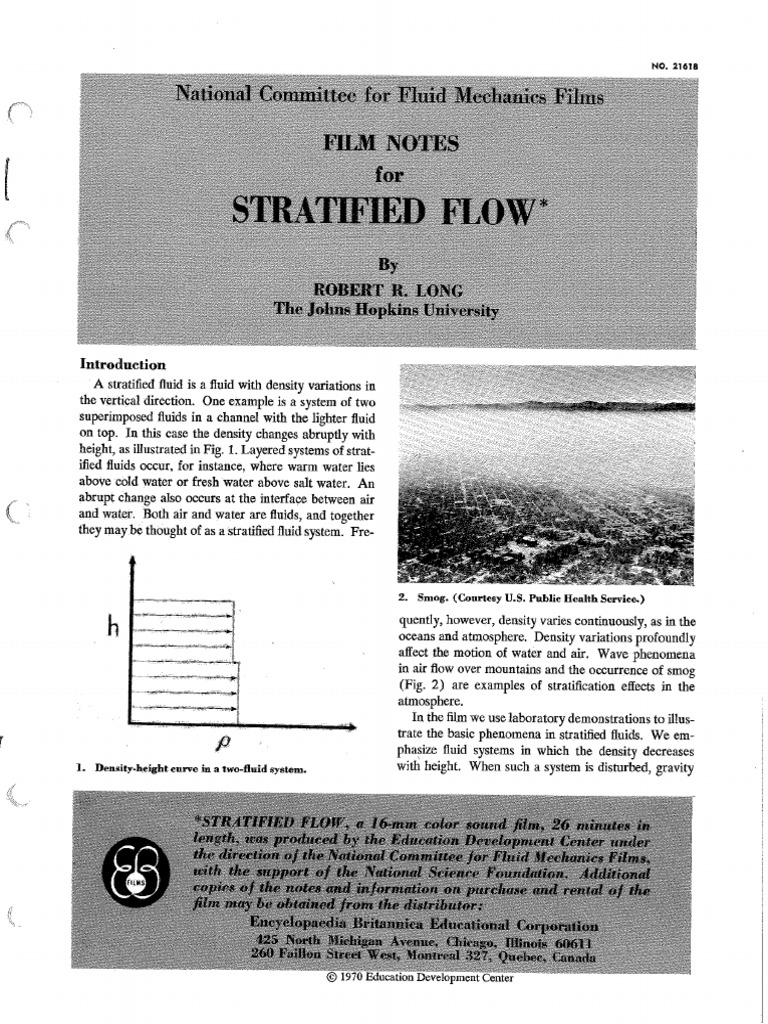 18 Stratified Flow | PDF