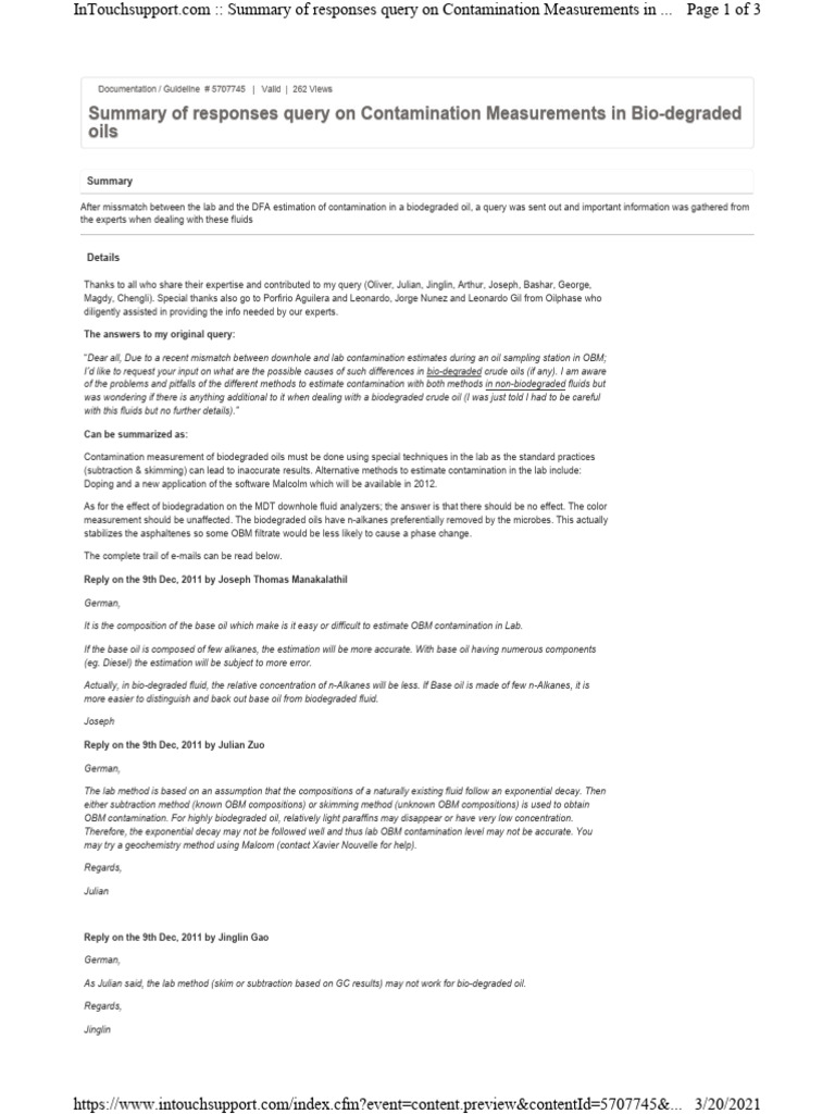 Biodegradetion OBM Quantification | PDF | Chromatography | Alkane