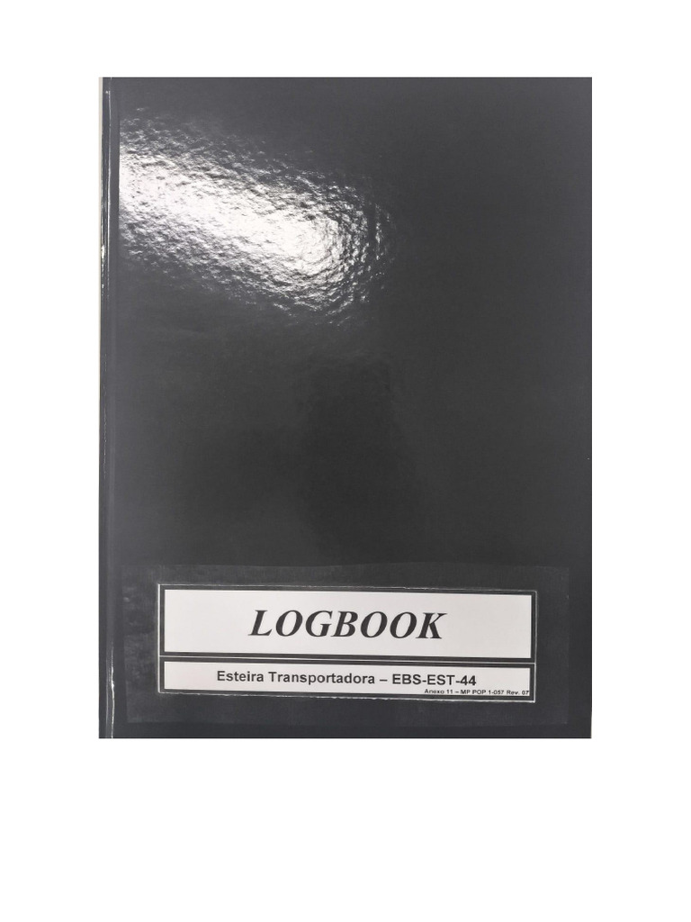 Abertura de Logbook EBS-EST (Nova Esteira) | PDF